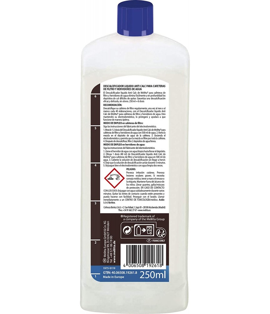 Anti Calc 250ml - Melitta